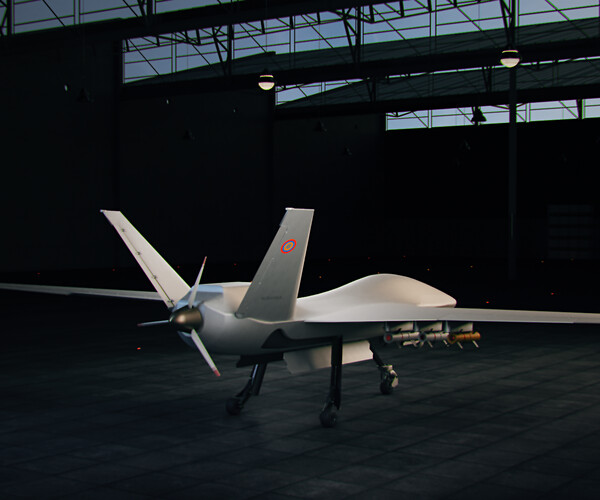 ArtStation - UAV 3d model | Resources