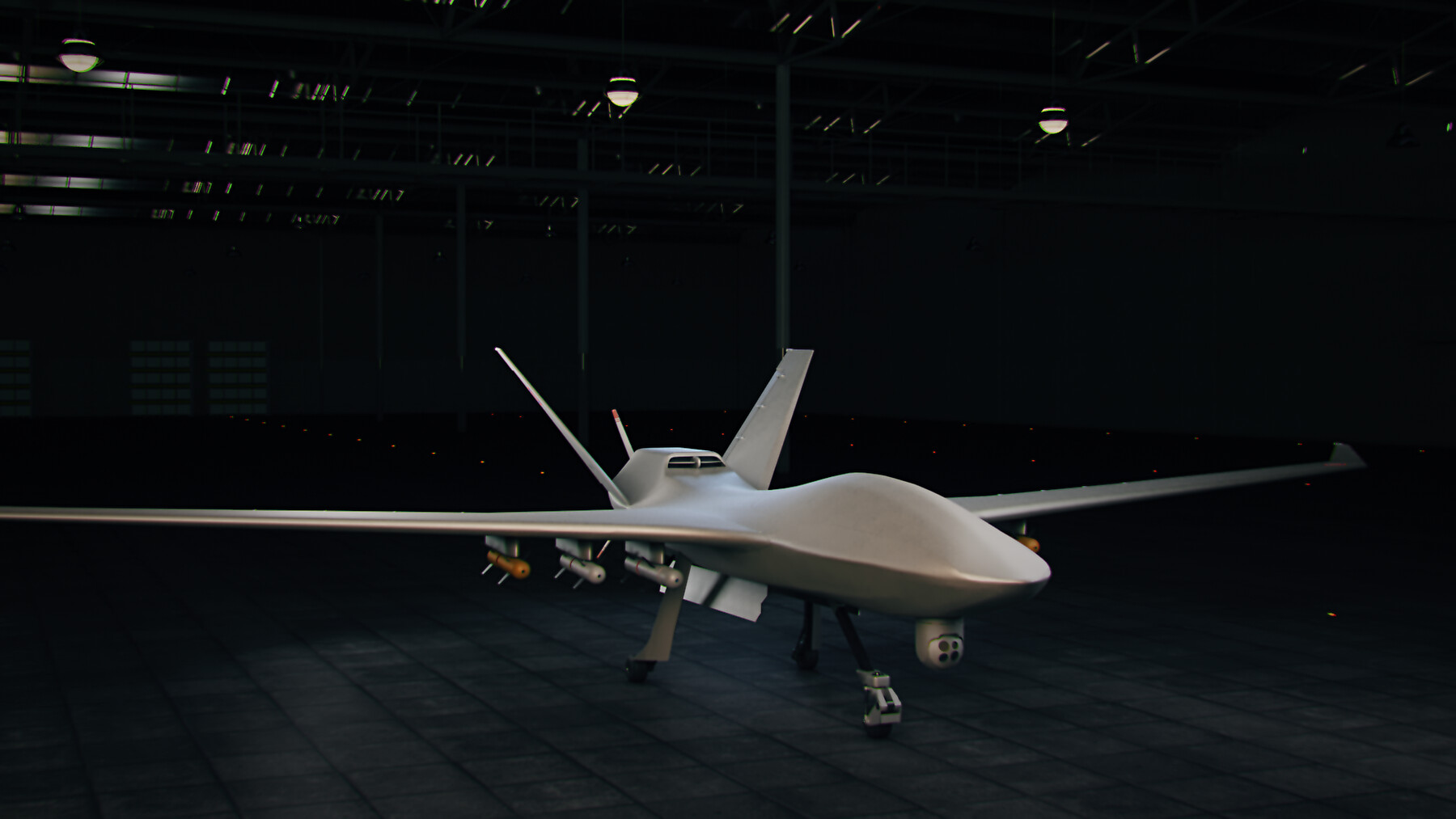 ArtStation - UAV 3d model | Resources