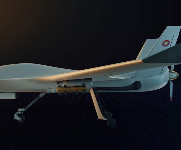 ArtStation - UAV 3d model | Resources