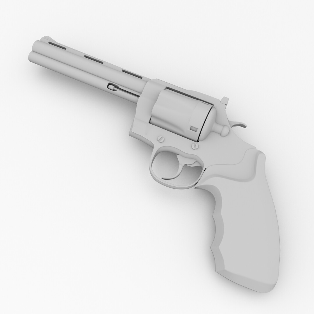 ArtStation - Colt Anaconda | Game Assets