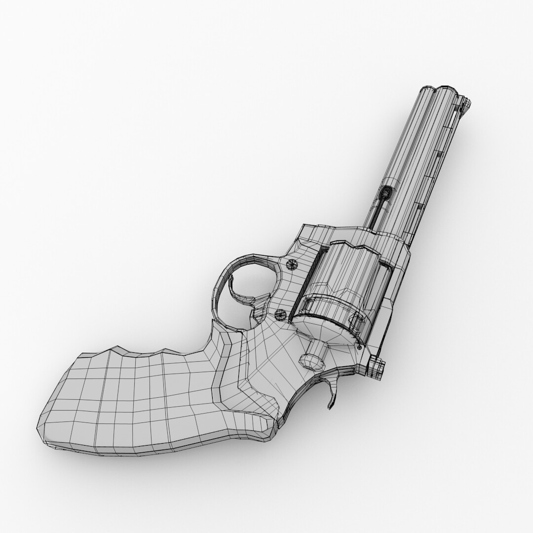 ArtStation - Colt Anaconda | Game Assets