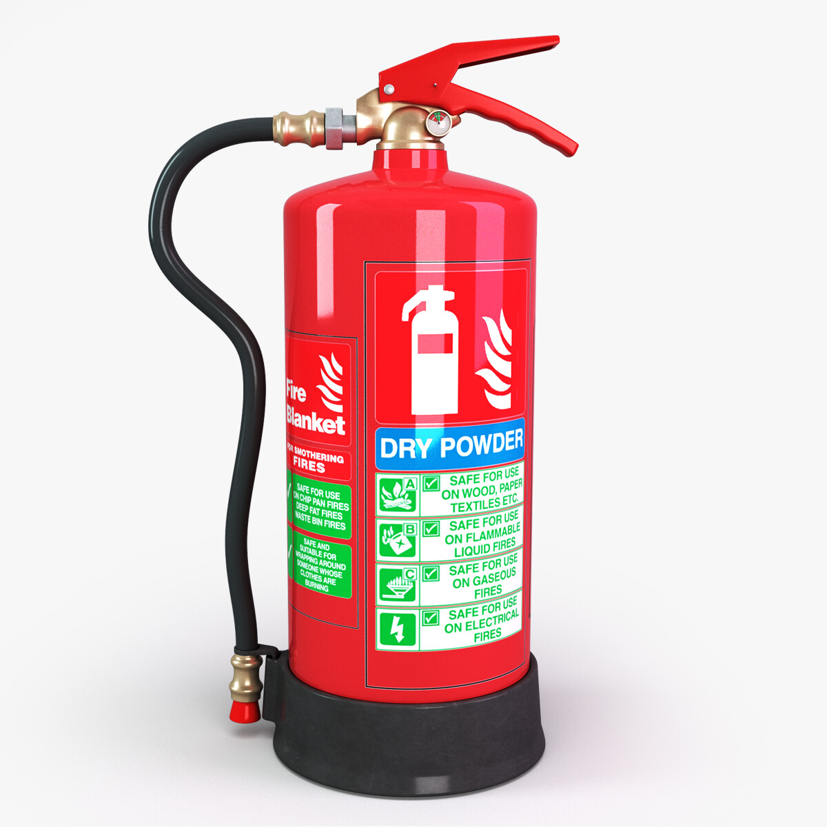 ArtStation - DRY Power fire extinguisher | Game Assets