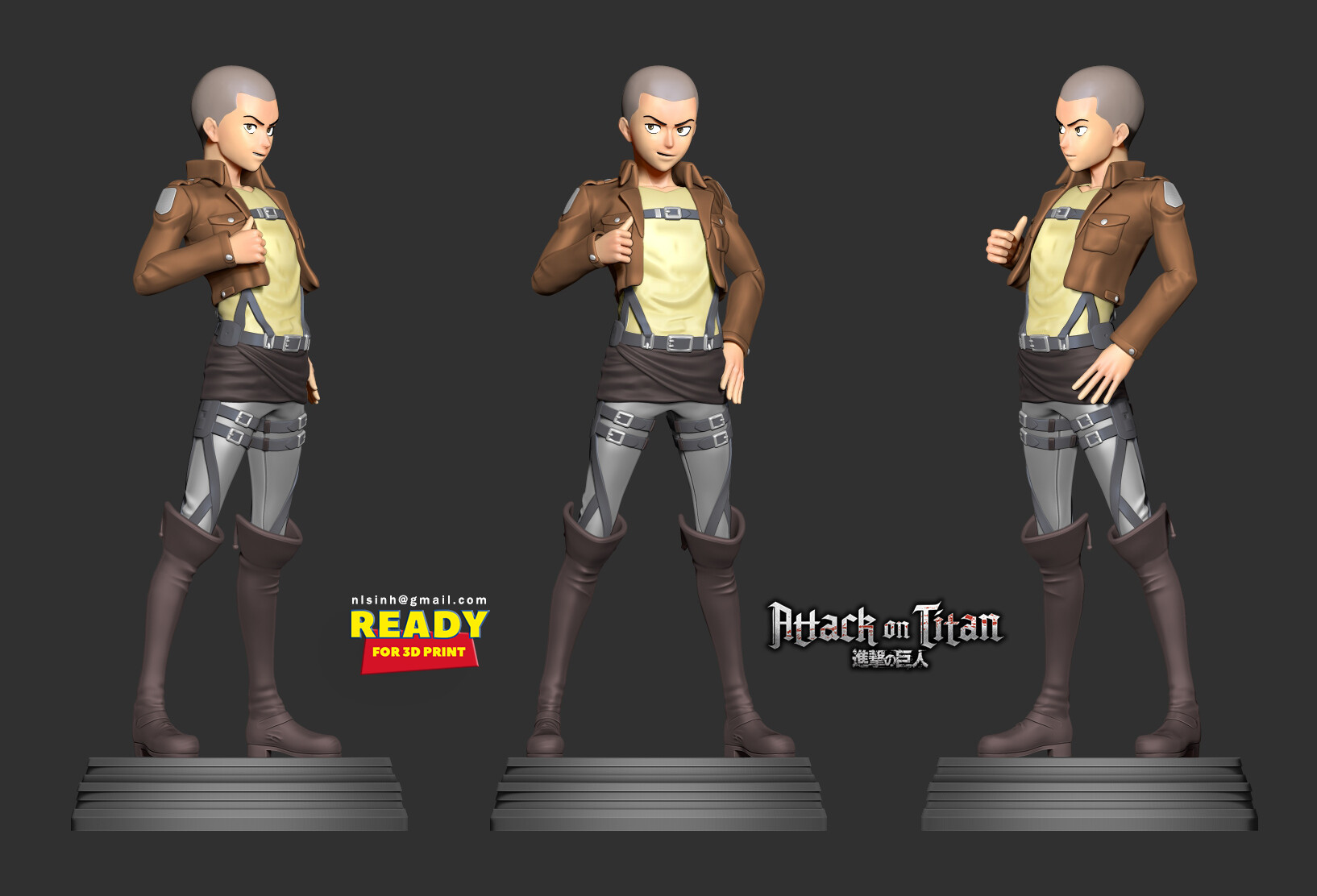 ArtStation - Connie Springer - Attack on titan | Resources