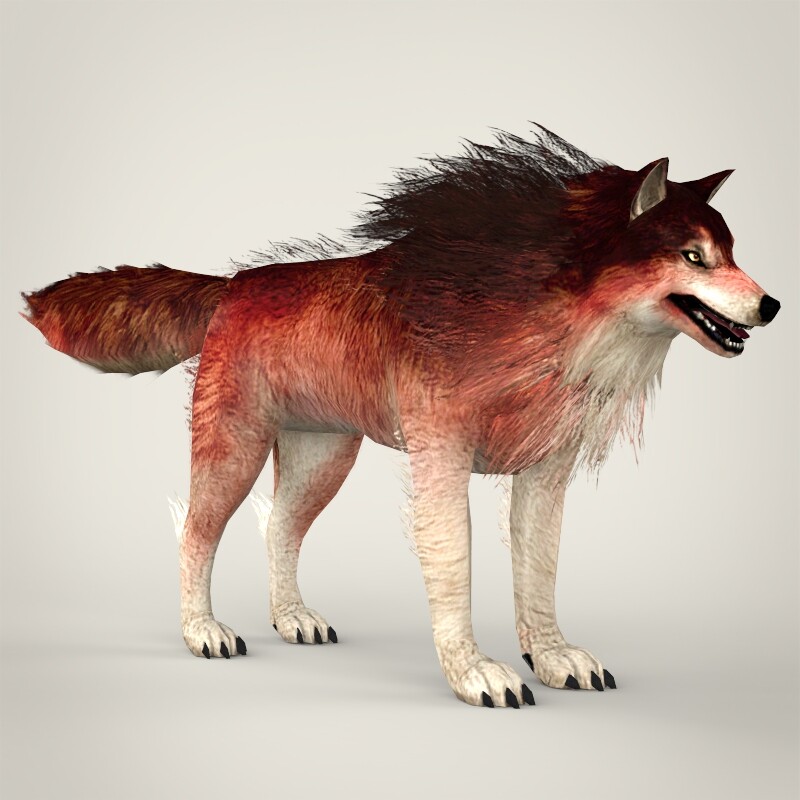 ArtStation - Red Wolf | Resources