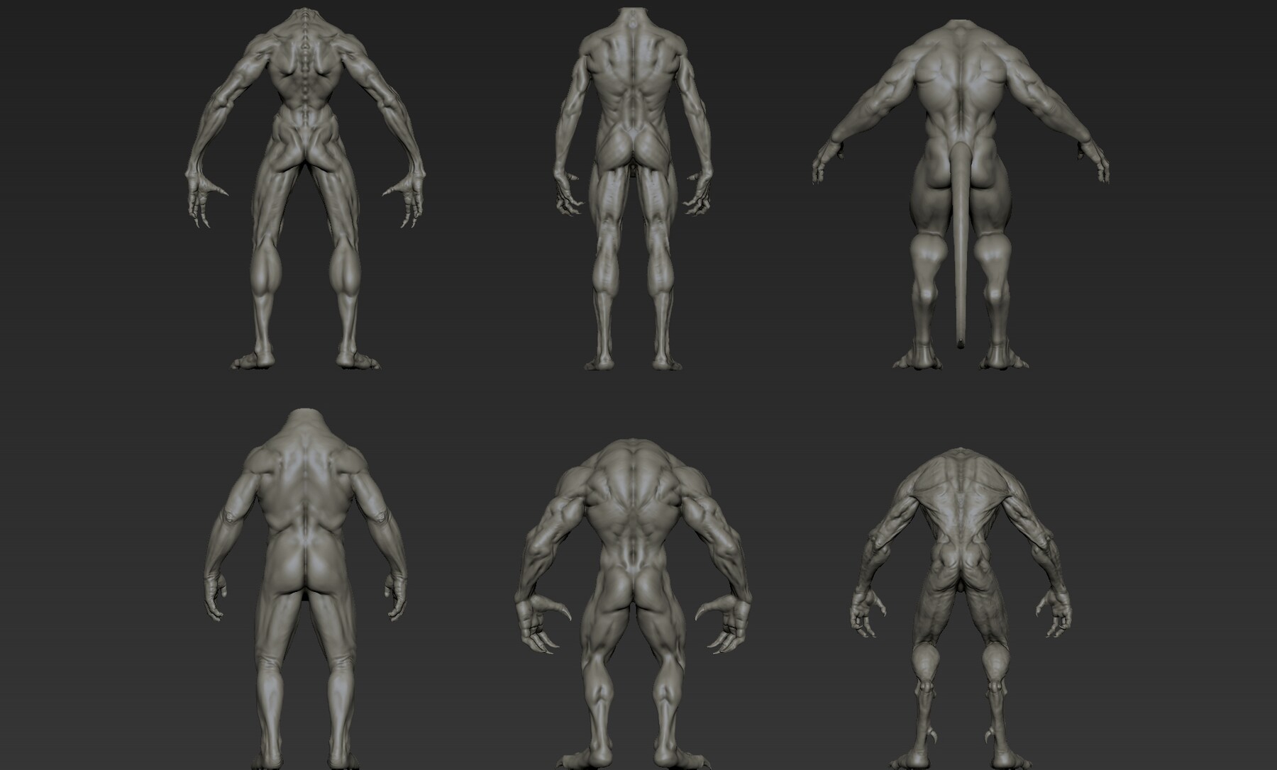 ArtStation - Creature Bodies Part 2 | Resources