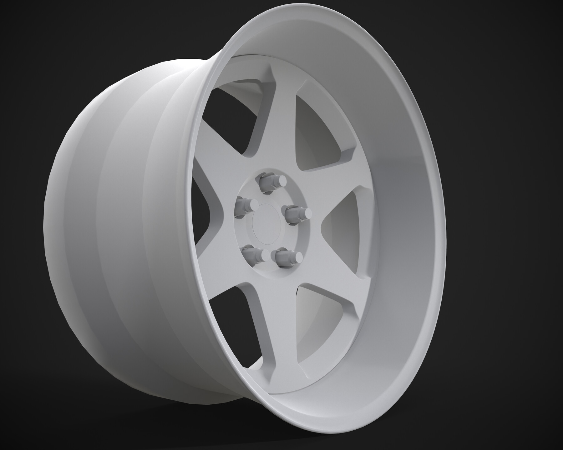 ArtStation - 326 Power Yabaking Spoke 1-piece | Game Assets