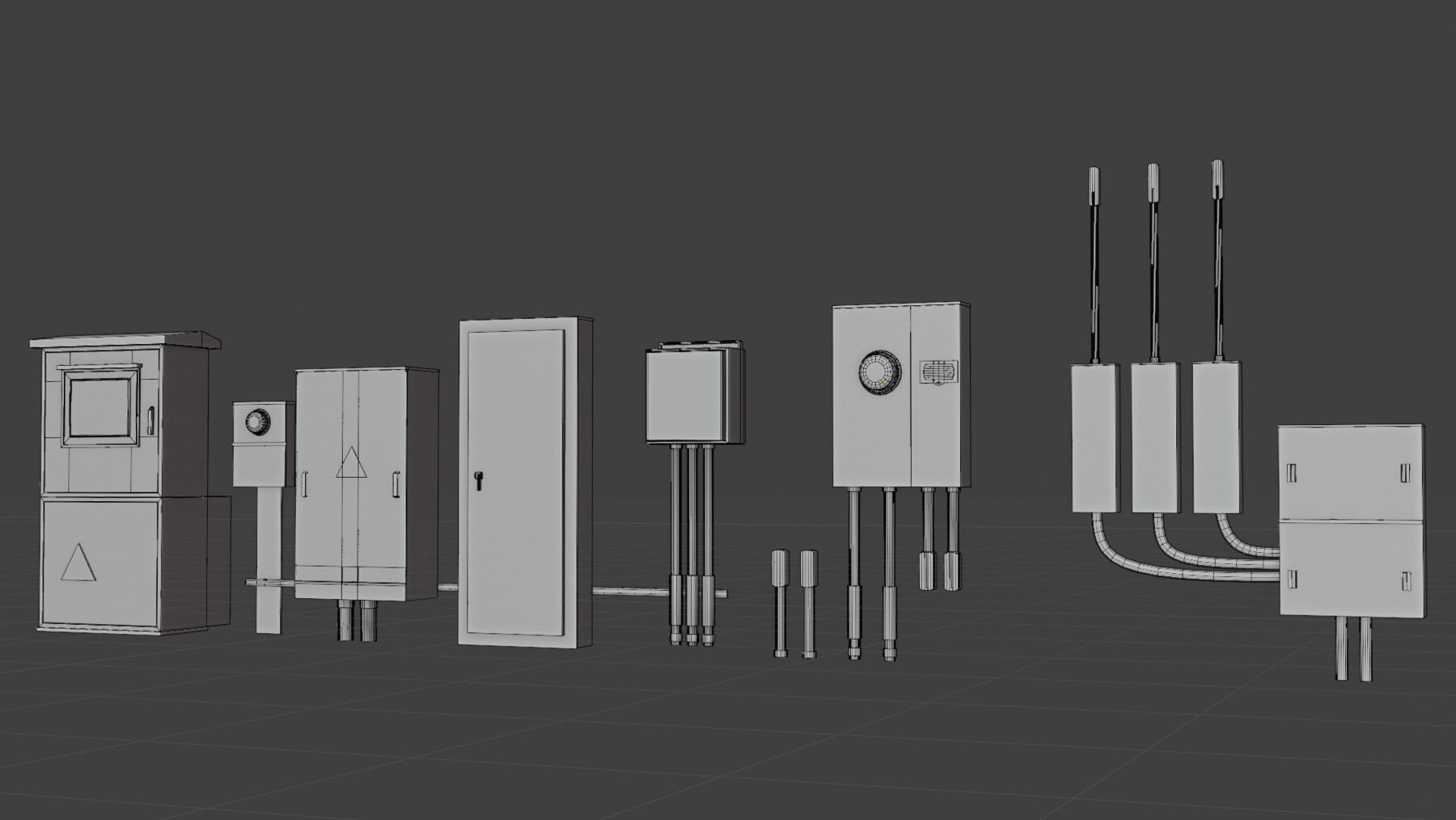 ArtStation - electrical box | Resources