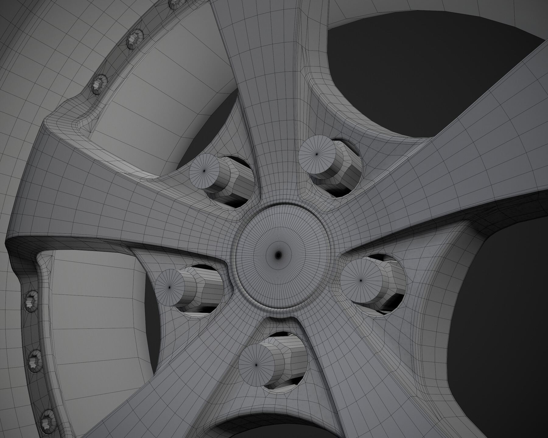 ArtStation - 326 Power Yabaking KF Racing Spoke | Game Assets