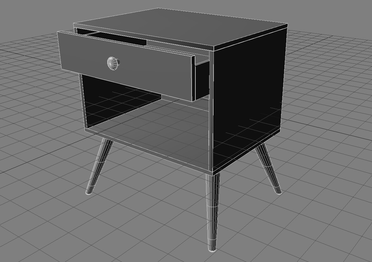 ArtStation - End Table | Game Assets
