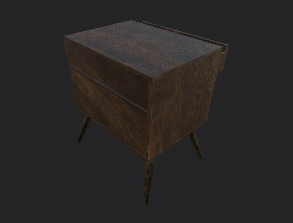 ArtStation - End Table | Game Assets