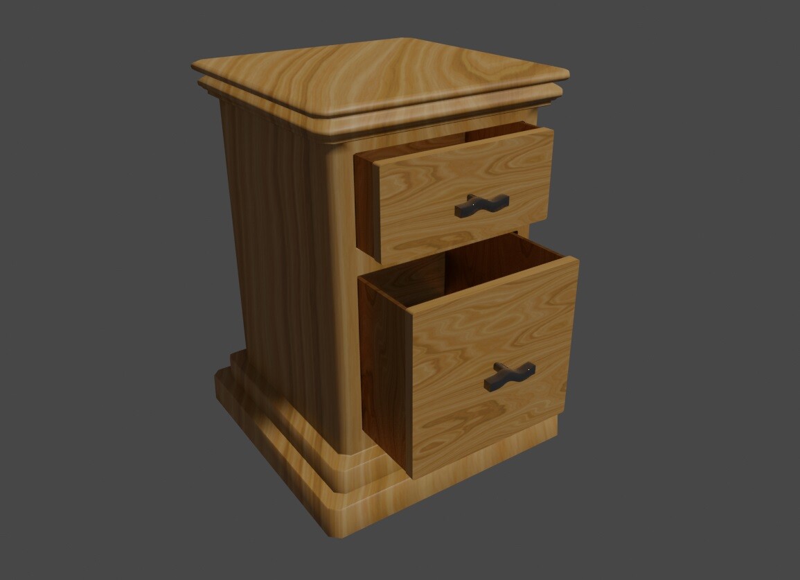 ArtStation - Night Stand | Game Assets