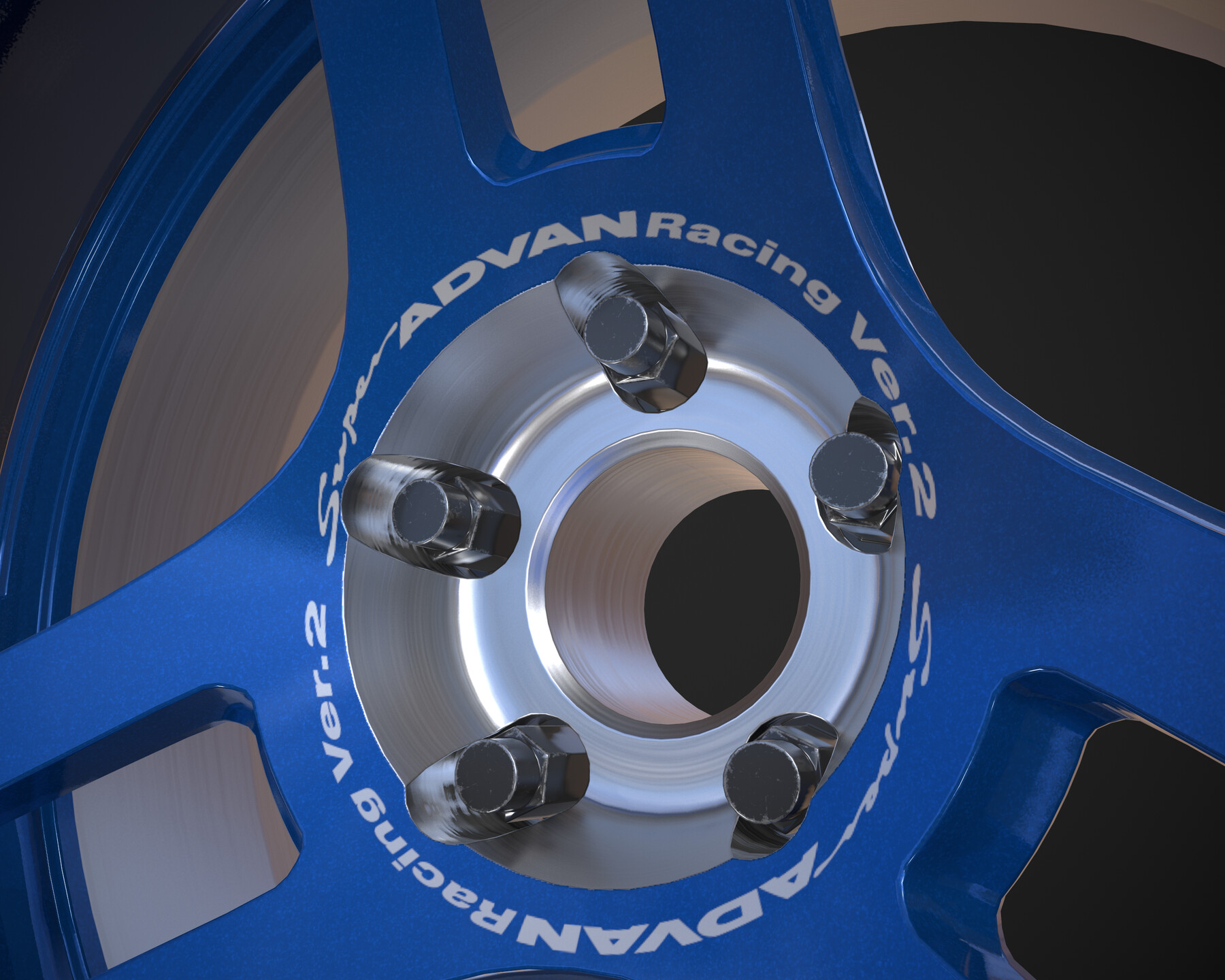 ArtStation - Yokohama Advan Super Racing Ver-2 | Game Assets