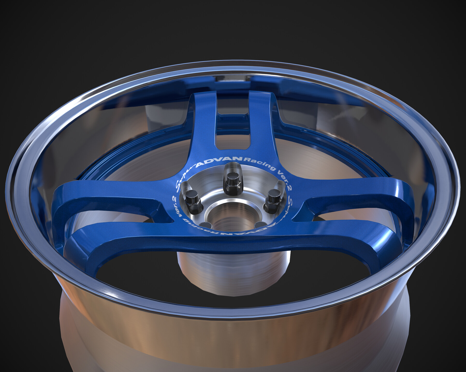 ArtStation - Yokohama Advan Super Racing Ver-2 | Game Assets