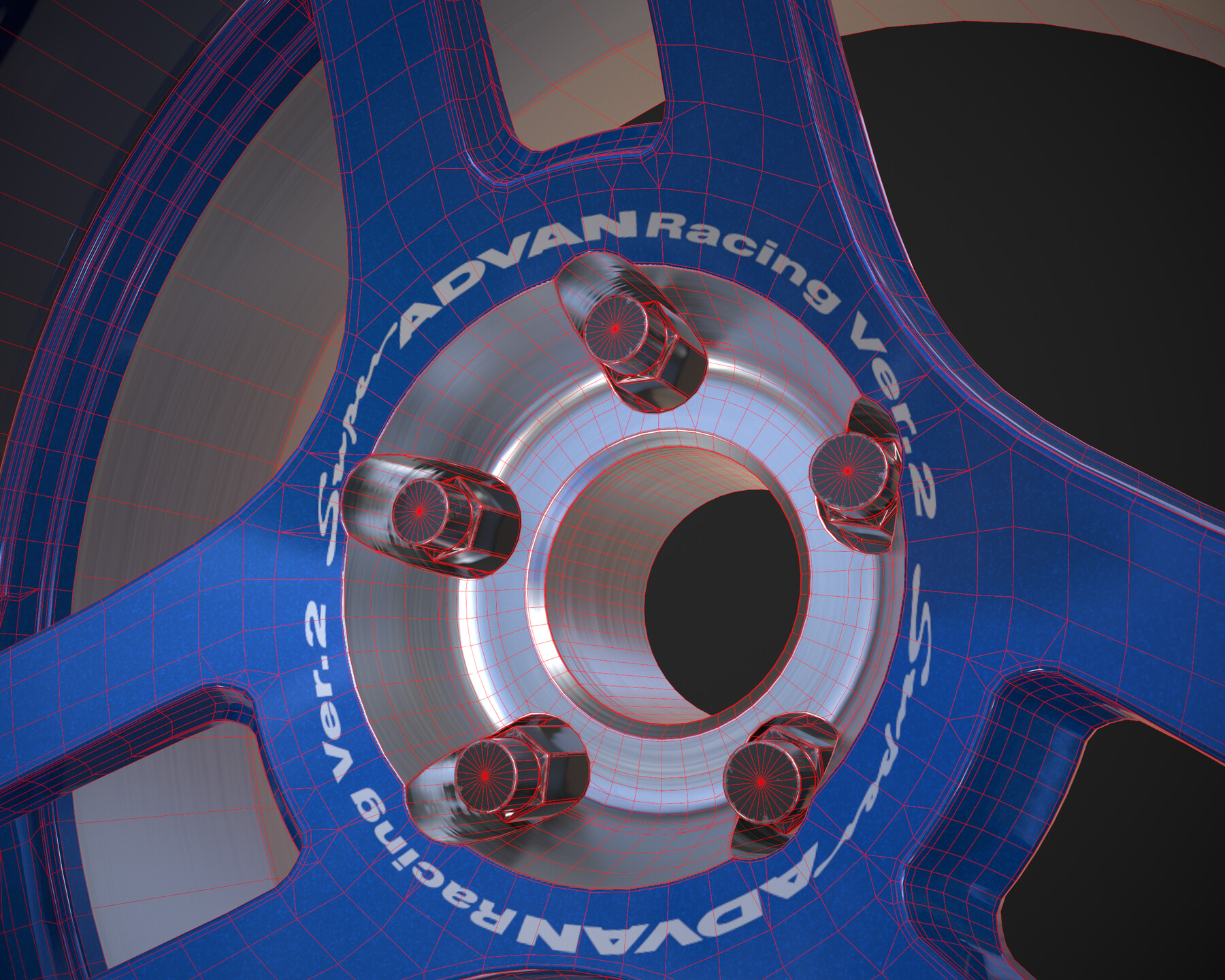 ArtStation - Yokohama Advan Super Racing Ver-2 | Game Assets