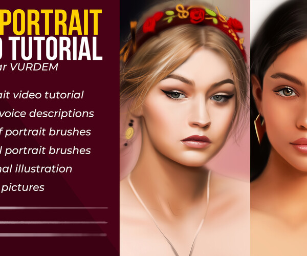 ArtStation - Two - Portrait video tutorial bundle | Tutorials