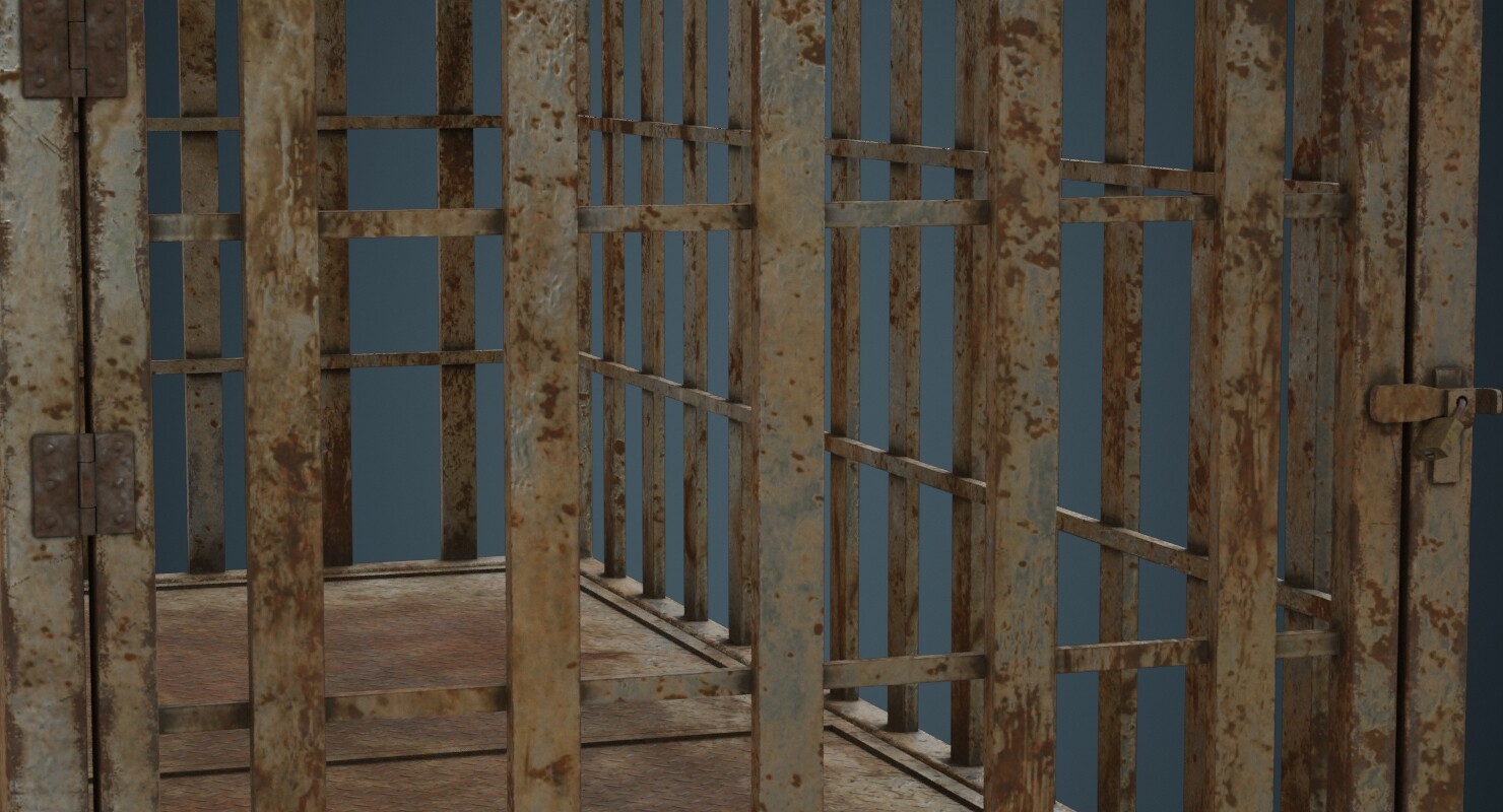 ArtStation - Cage 1D | Game Assets