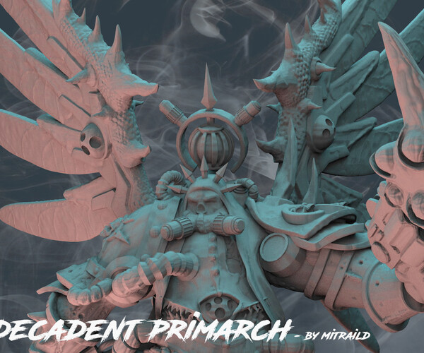 ArtStation - Decadent Primarch - STL | Resources