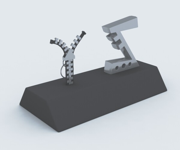 ArtStation - Z for Zipper Model | Resources