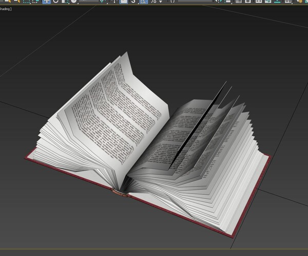 ArtStation - Set of open books | Resources
