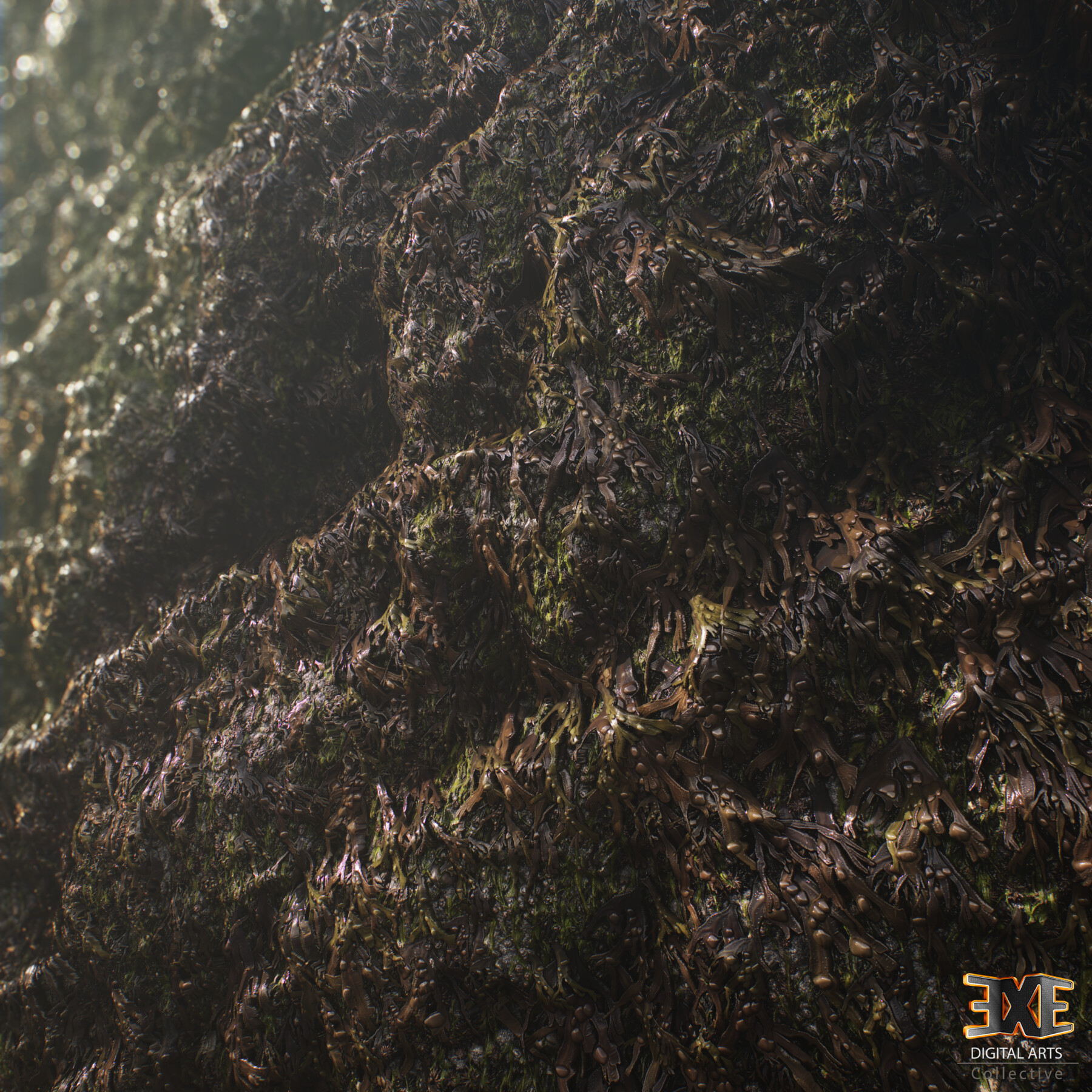 ArtStation - Seaweeds Tileable PBR Material | Game Assets