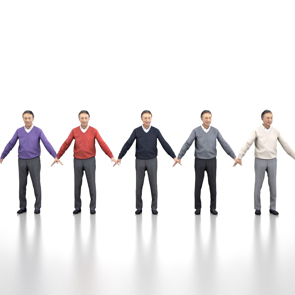 ArtStation - Animated 3D-people 048_Ken | Resources