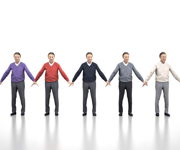 ArtStation - Animated 3D-people 048_Ken | Resources