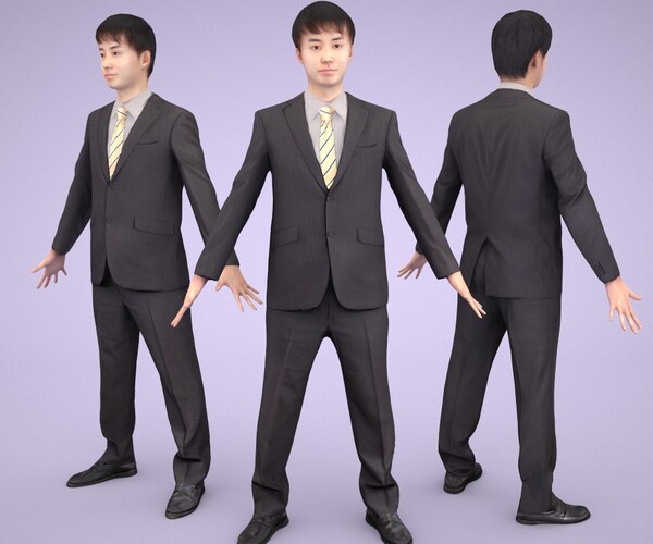 ArtStation - Animated 3D-people 102_Sota | Resources