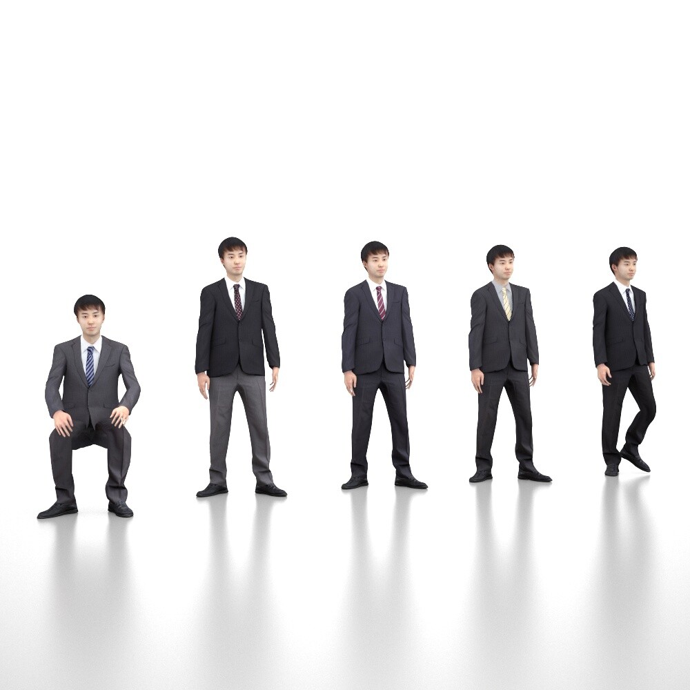 ArtStation - Animated 3D-people 102_Sota | Resources