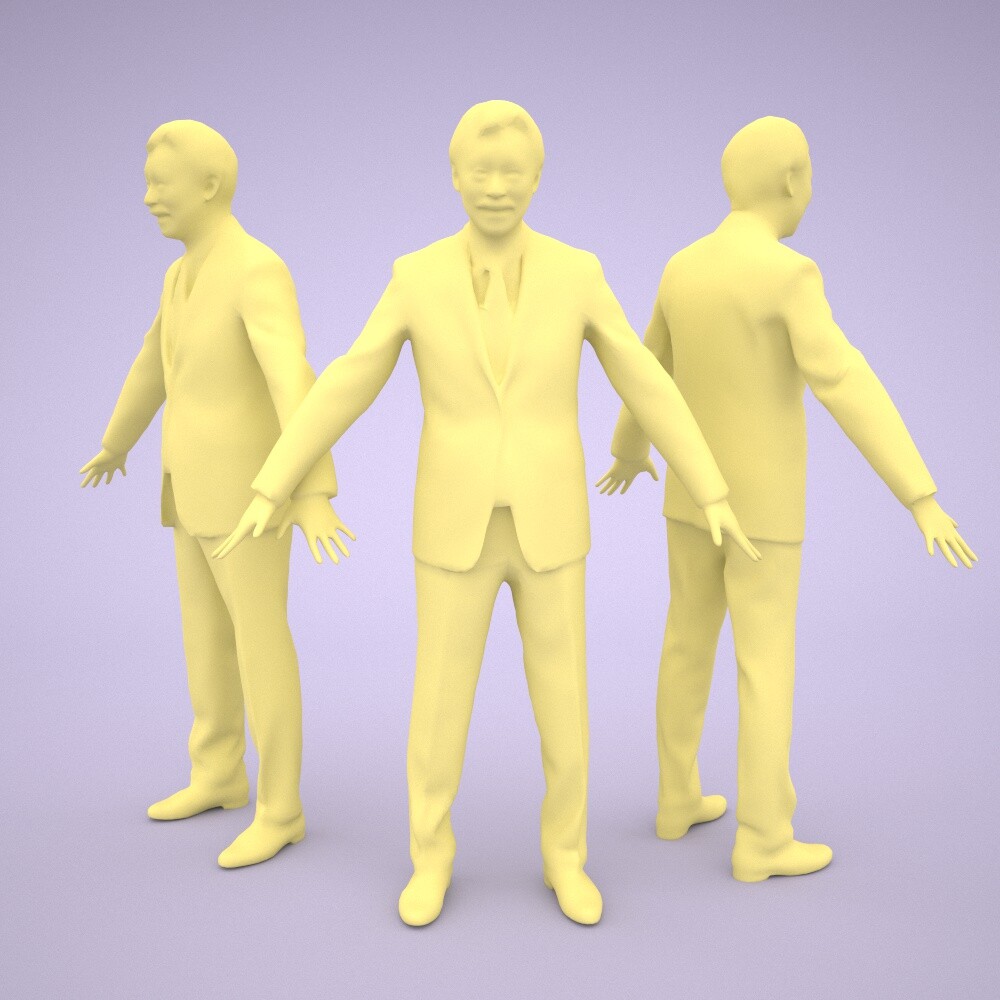 ArtStation - Animated 3D-people 046_Ken | Resources