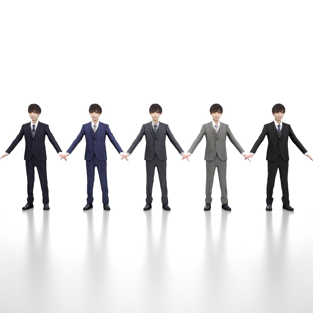 ArtStation - Animated 3D-people 032_Toru | Resources