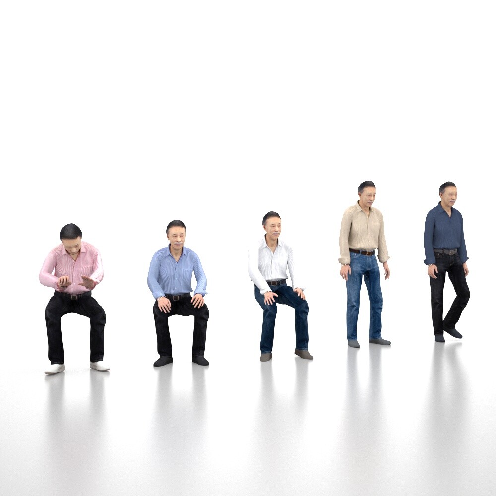 ArtStation - Animated 3D-people 042_Ken | Resources