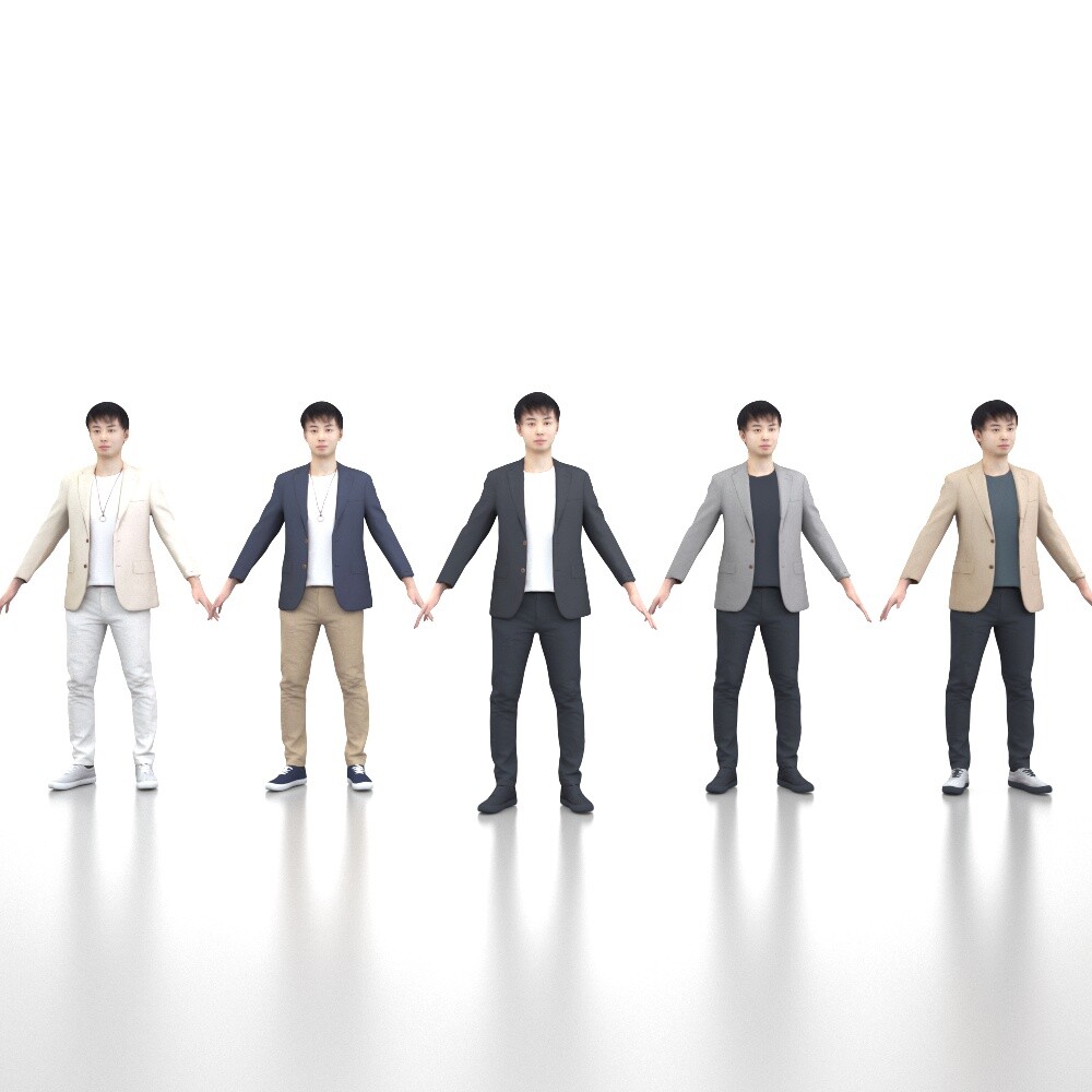 ArtStation - Animated 3D-people 108_Sota | Resources