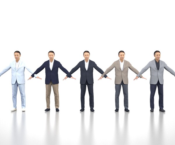 ArtStation - Animated 3D-people 044_Ken | Resources