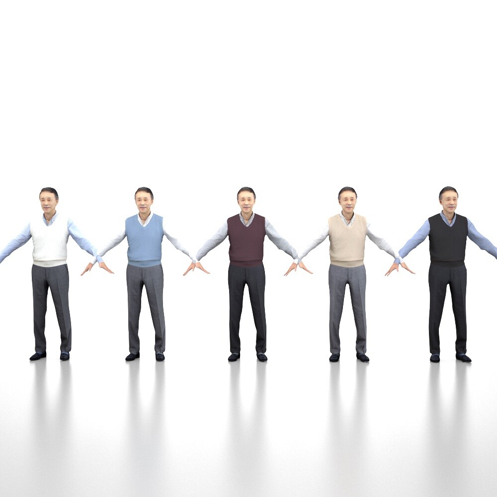 ArtStation - Animated 3D-people 050_Ken | Resources