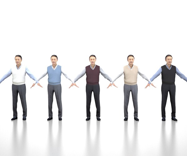 ArtStation - Animated 3D-people 050_Ken | Resources