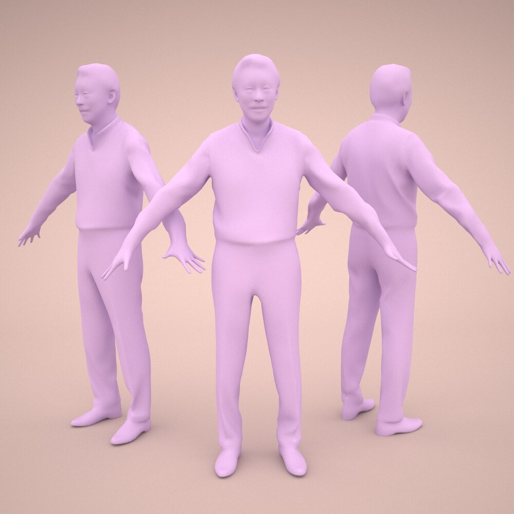 ArtStation - Animated 3D-people 050_Ken | Resources