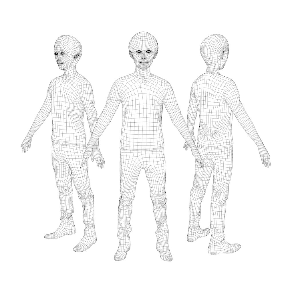 ArtStation - Animated 3D-people 038_Toru | Resources