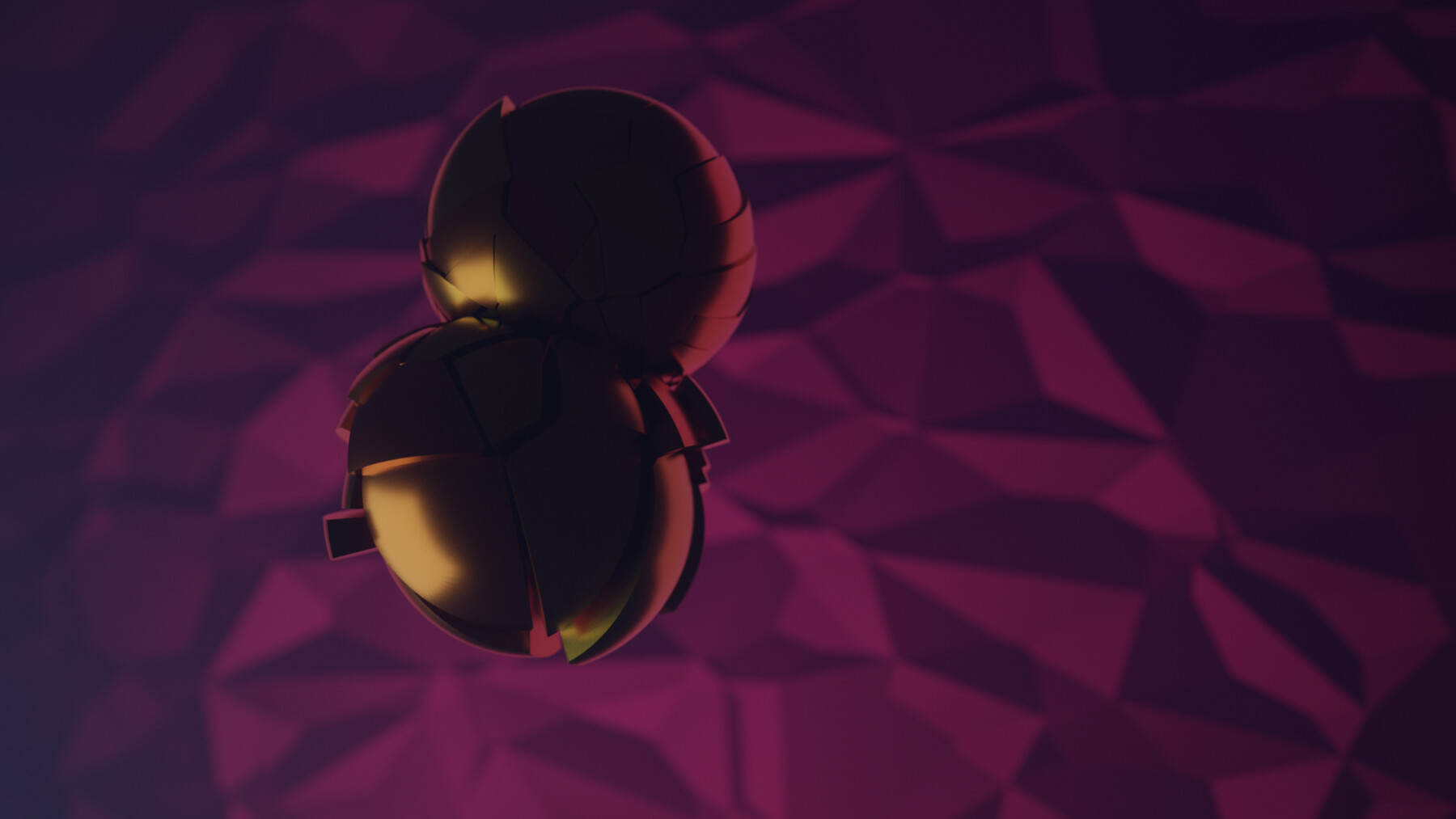 ArtStation - spheres colliding | Artworks