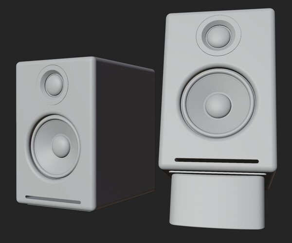 ArtStation - Audioengine A2+ with Stand | Resources