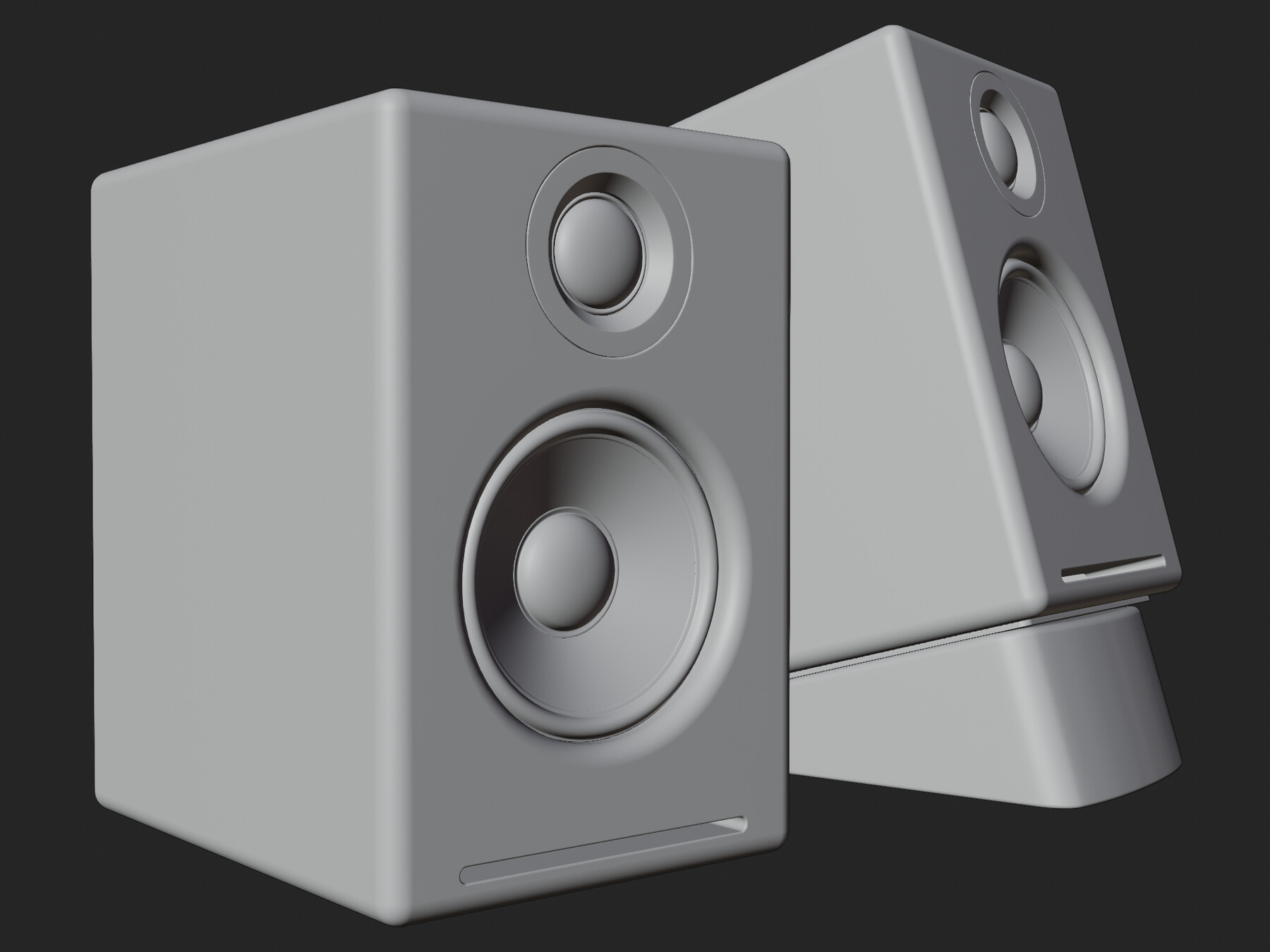 ArtStation - Audioengine A2+ with Stand | Resources