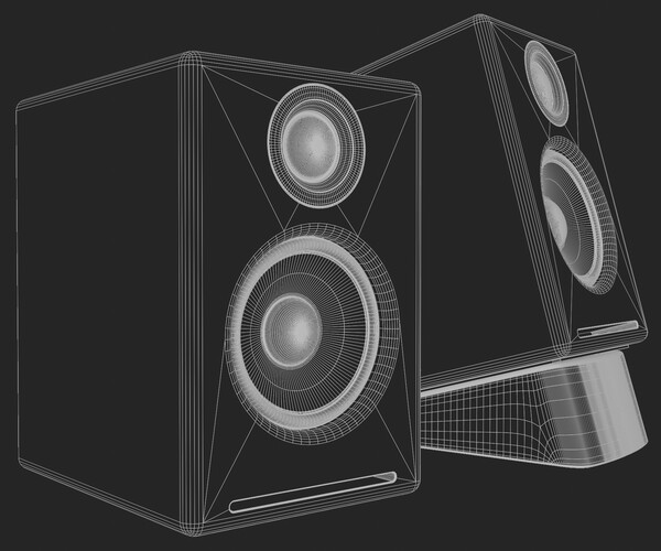 ArtStation - Audioengine A2+ with Stand | Resources