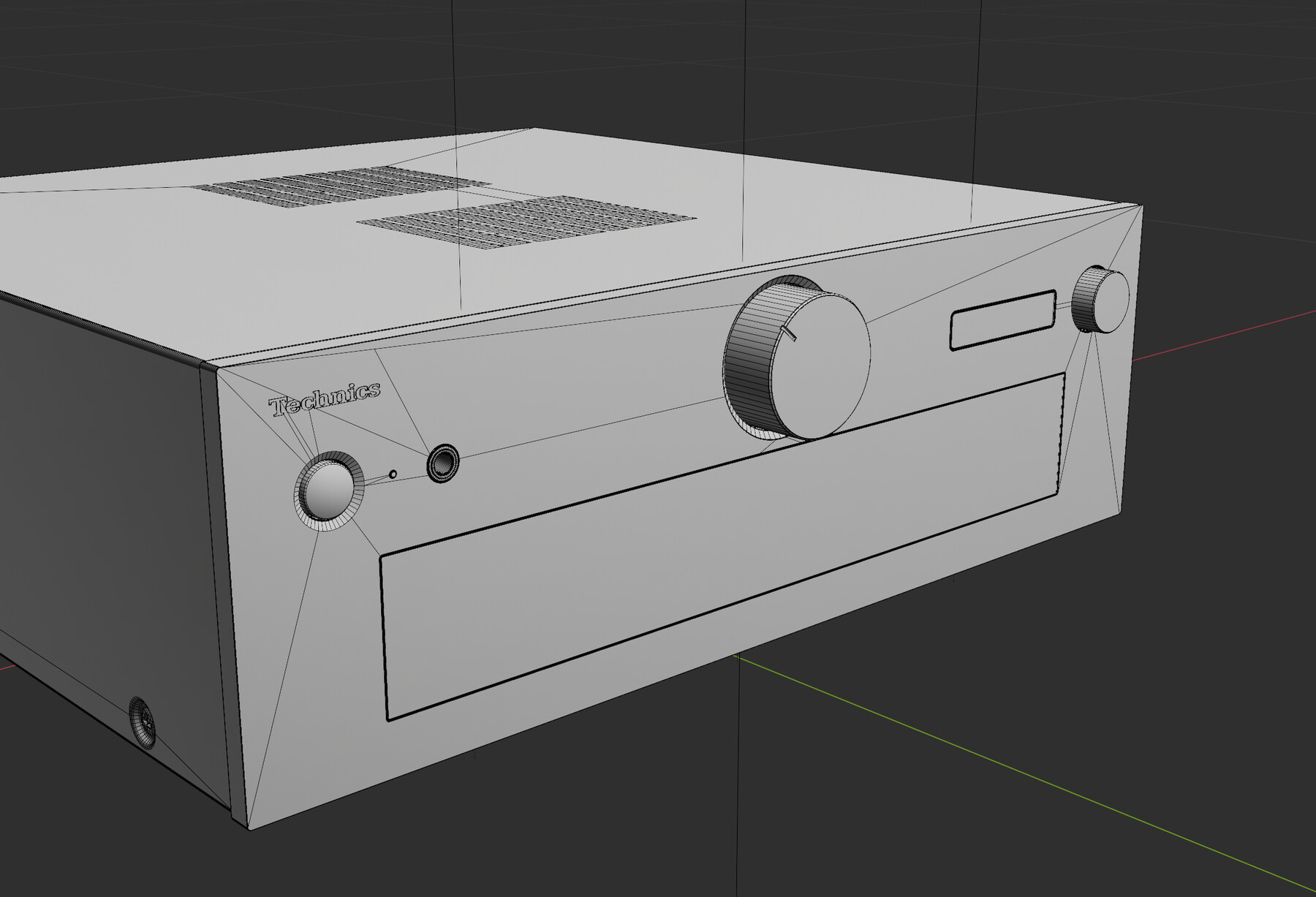 ArtStation - Technics SU-G700 - Stereo Integrated Amplifier | Resources