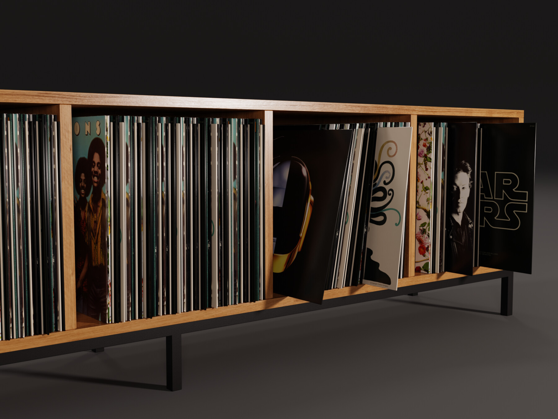 ArtStation - Vinyl LP Storage | Resources