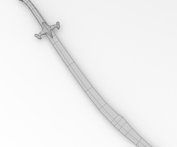 ArtStation - Scimitar | Game Assets