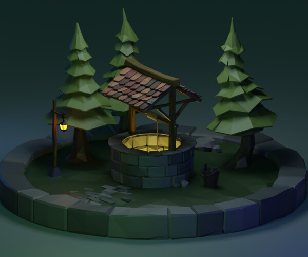 ArtStation - The Well | Game Assets
