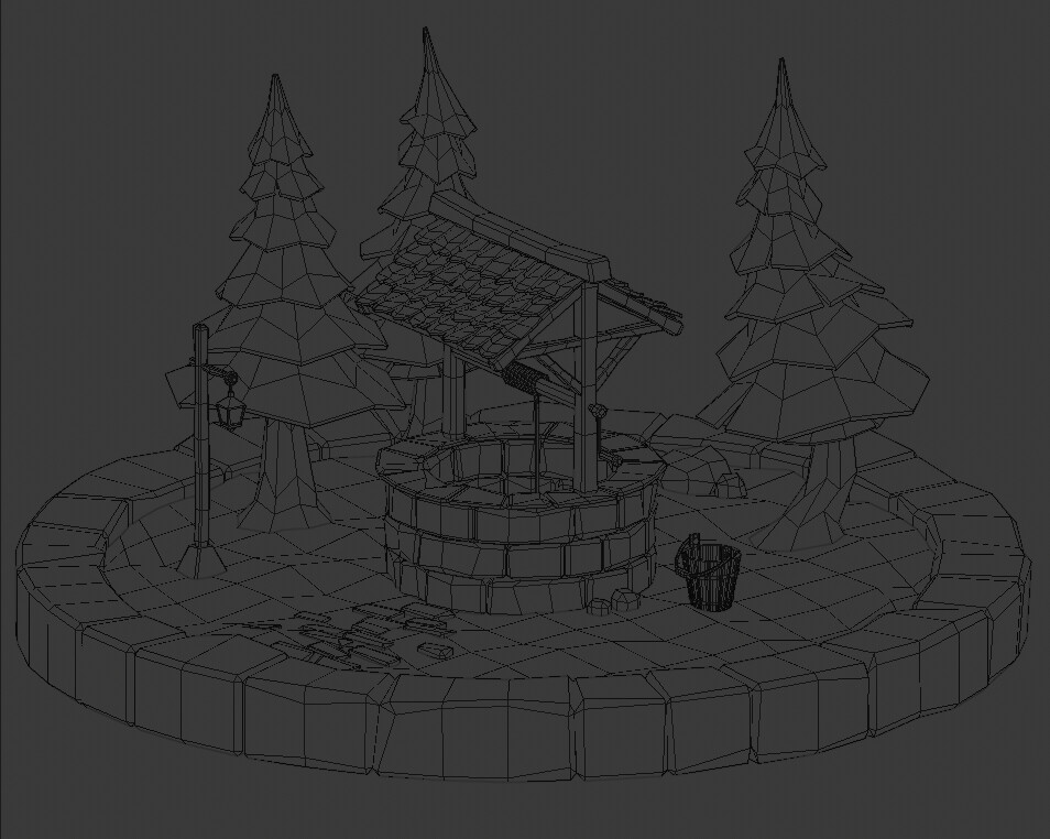 ArtStation - The Well | Game Assets