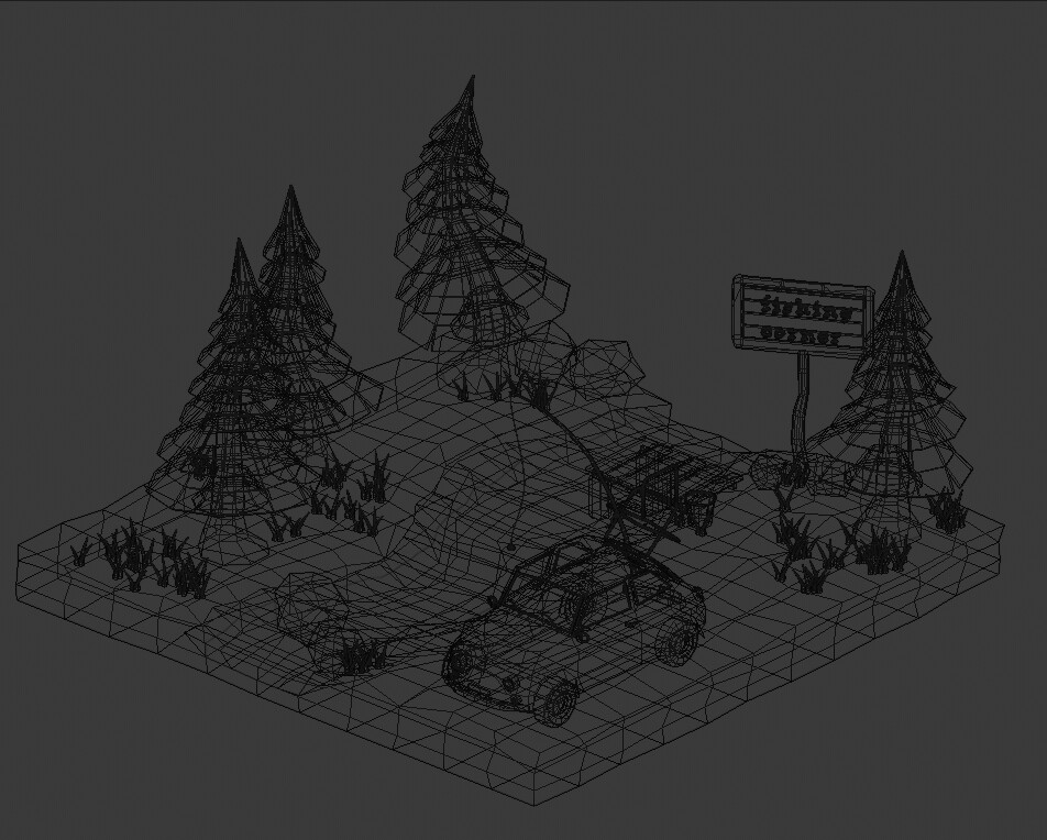 ArtStation - Fishing corner | Game Assets