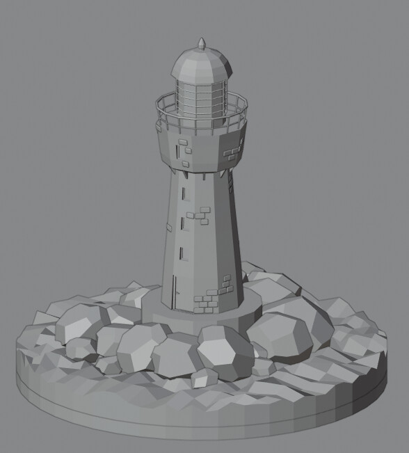 ArtStation - Lighthouse | Game Assets