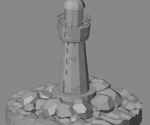 ArtStation - Lighthouse | Game Assets