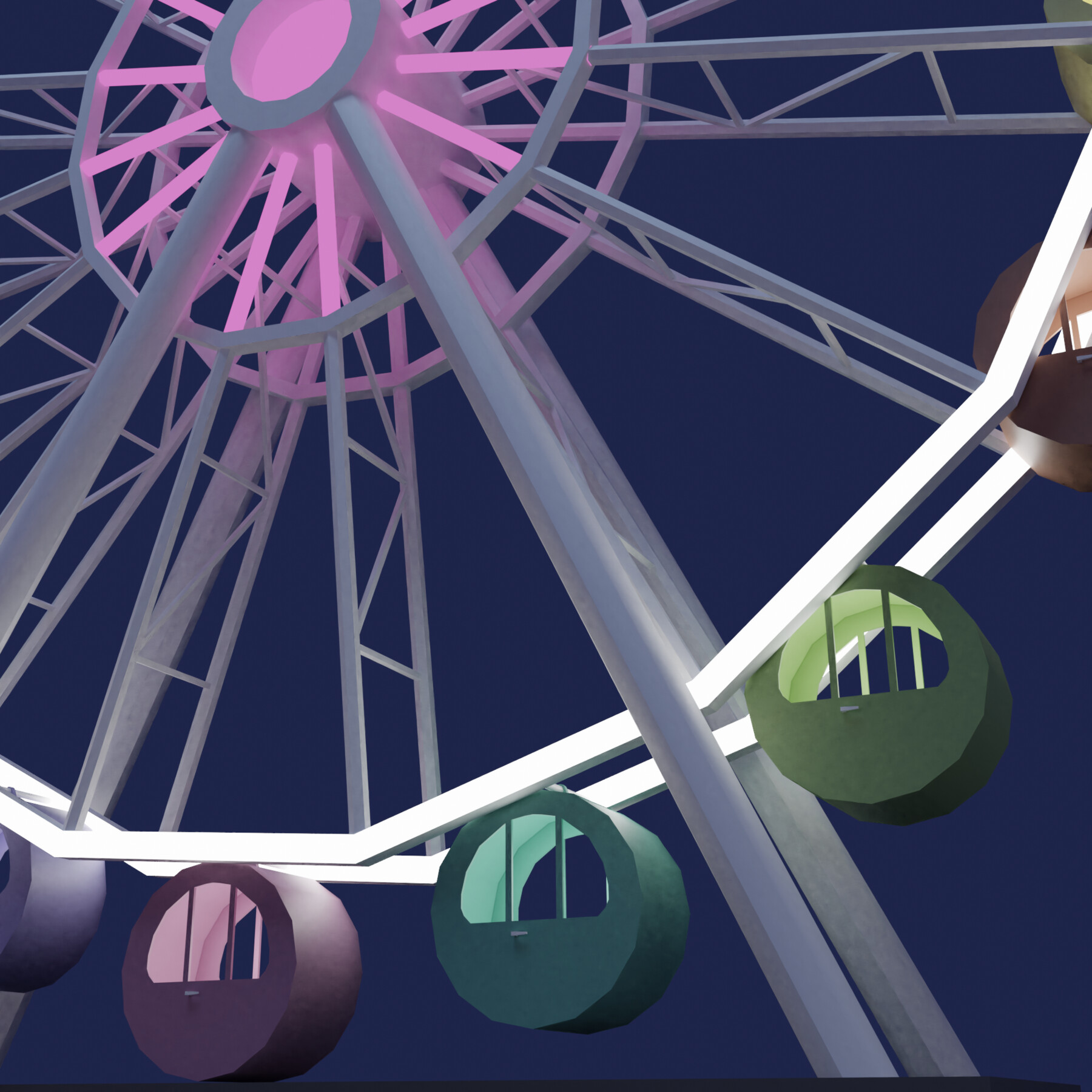 ArtStation - Ferris wheel | Game Assets